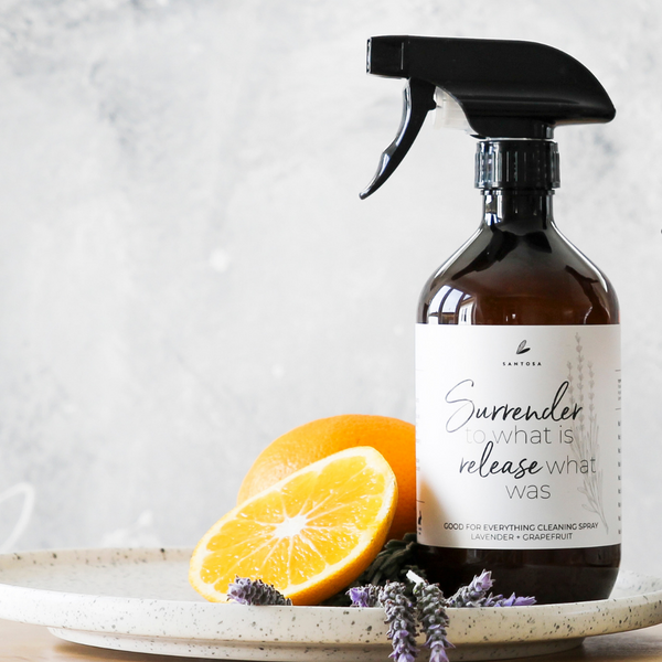 Natural Cleaning Spray - Lavender + Grapefruit | Santosa